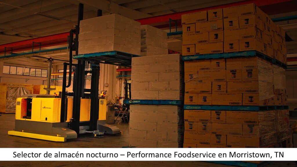 Selector de almacén nocturno – Performance Foodservice en Morristown, TN